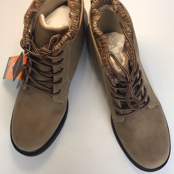 Sporto | Shoes | Nwt Sporto Tan Lace Up Bootie | Poshmark